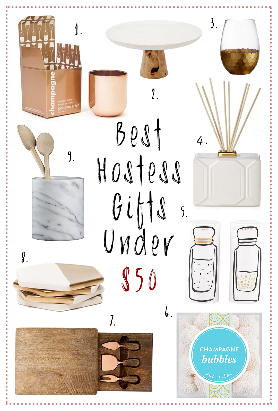 Best Hostess Gifts Under $50 | cinnamon & style